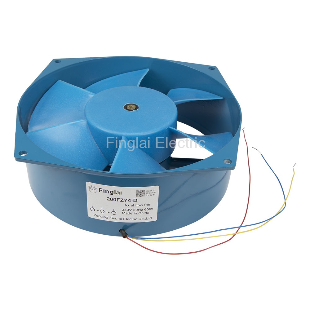 200FZY4-D three phase AC 380V axial flow fan