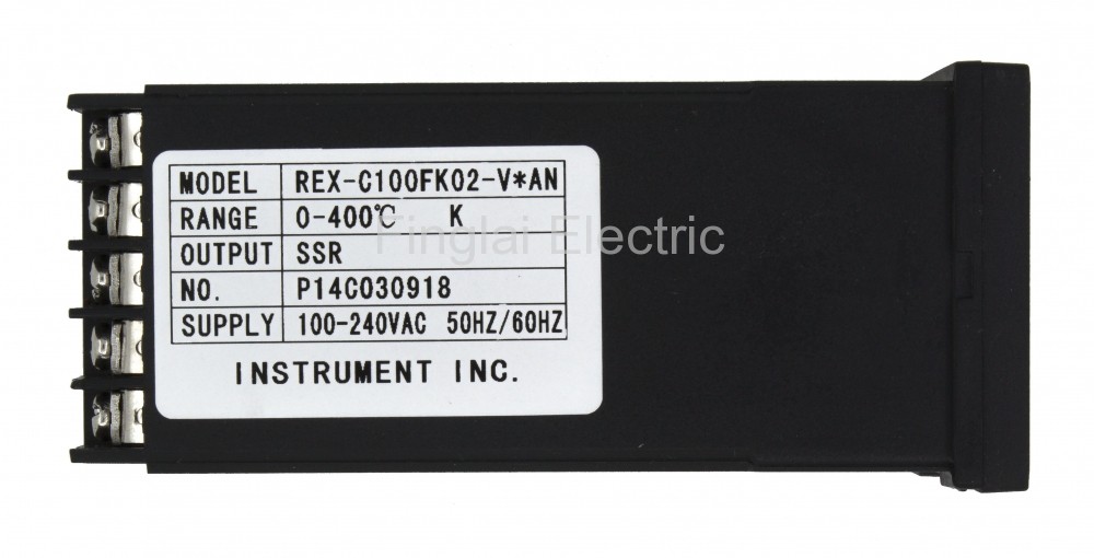 REX-C100 48*48mm AC 220V SSR main output 1 alarm contact output and ...