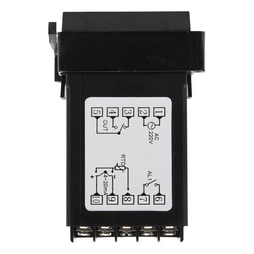 XMTG-7415 48*48mm 220VAC electromagnetic relay main output 1 alarm contact output and 4-20mA or ...