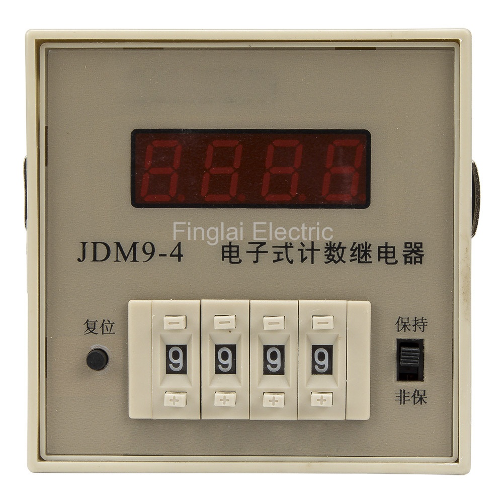 JDM9-4 4 digits AC/DC 12V count up digital counter
