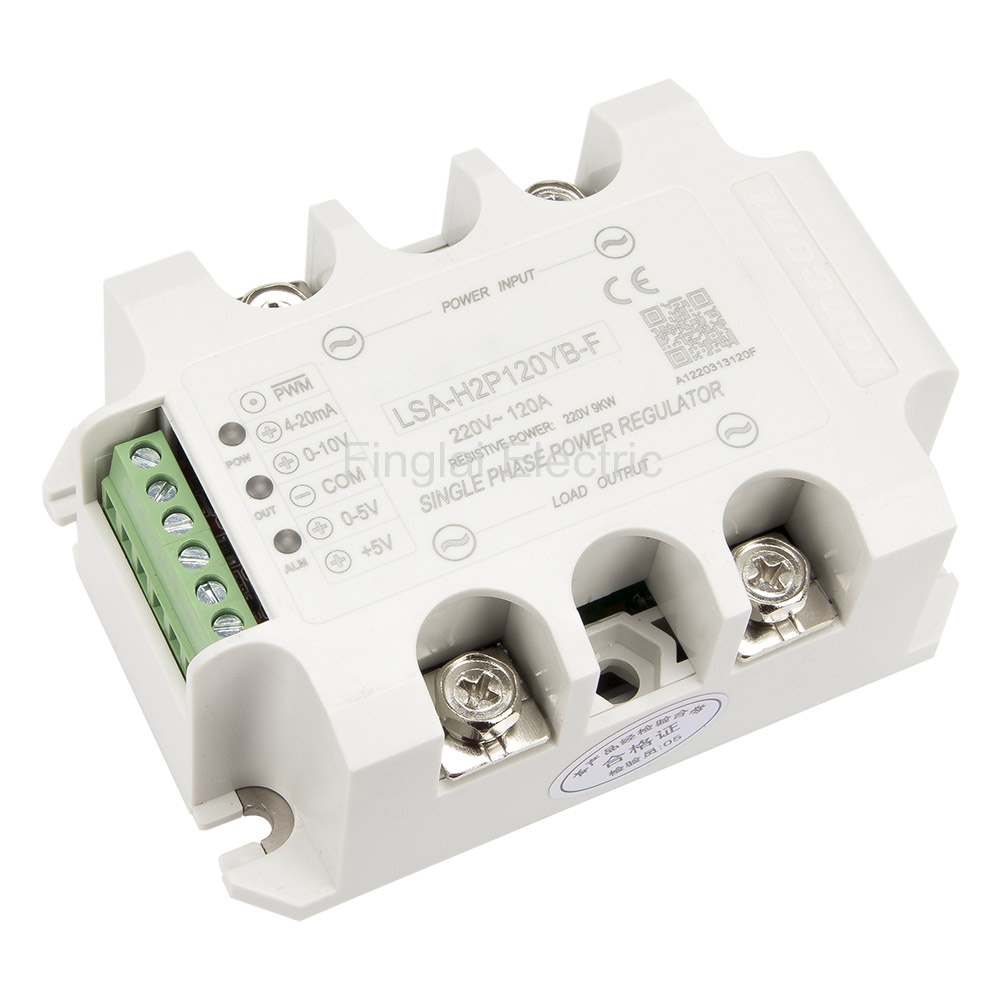 LSA-H2P120YB-F single phase AC 120A 220V closed loop negative feedback solid state voltage ...