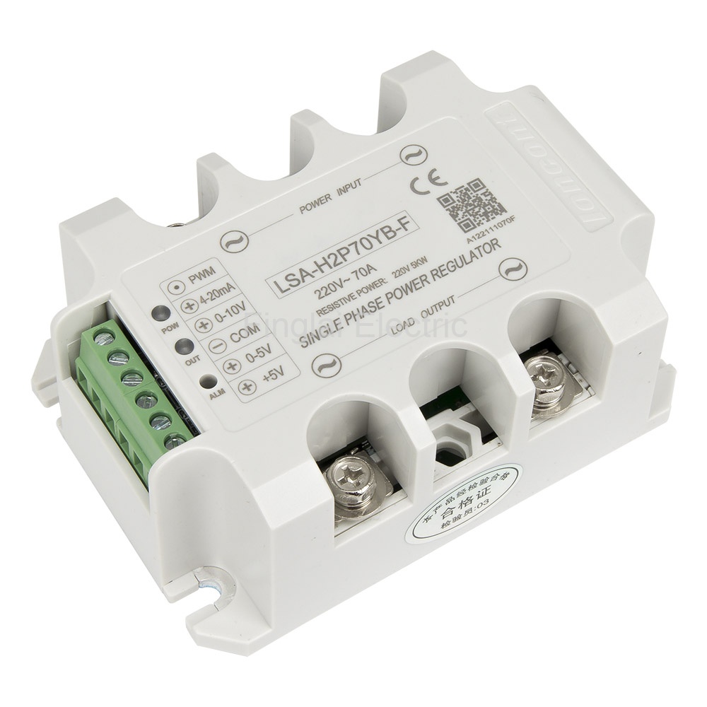 Single phase AC solid state voltage regulator / power regulator module