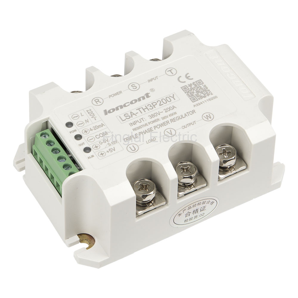 Three phase AC solid state voltage regulator / power regulator module