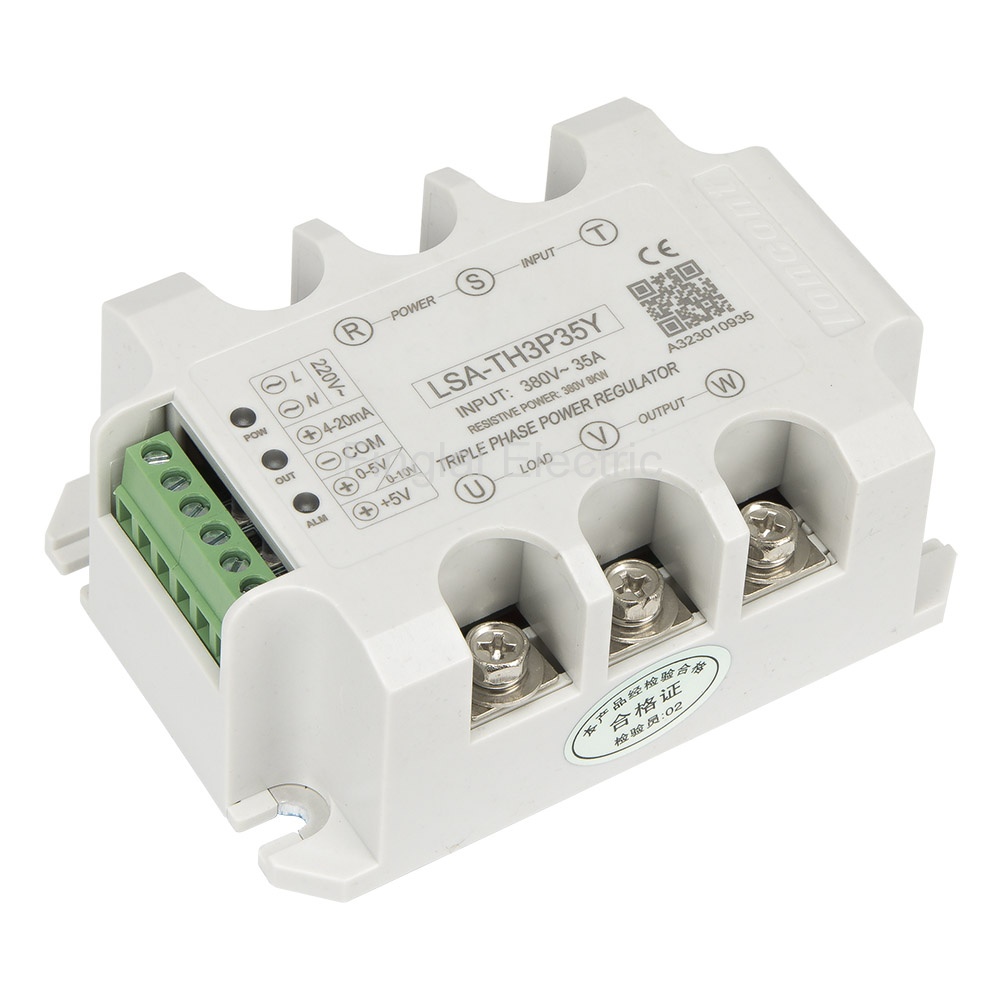 Three phase AC solid state voltage regulator / power regulator module