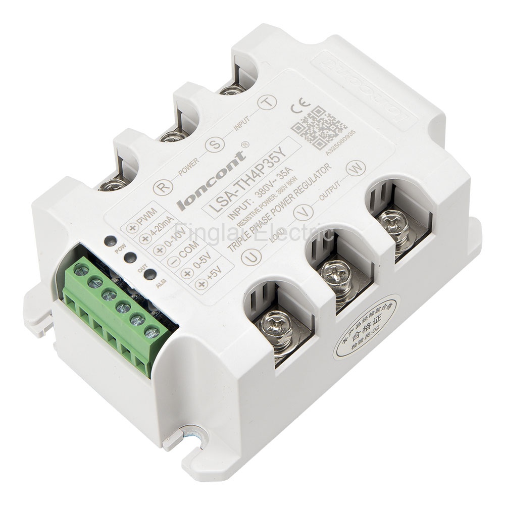 LSA-TH4P35Y three phase AC 35A 90-450V closed loop negative feedback solid state voltage regulator