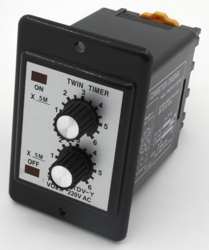 ATDV-Y AC 220V 30min on 30min off range repeat cycle SPDT time relay ...